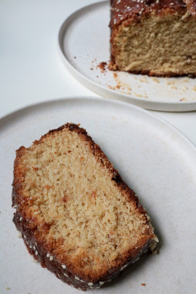 Burnt Miso Pound Cake - The Batter Thickens