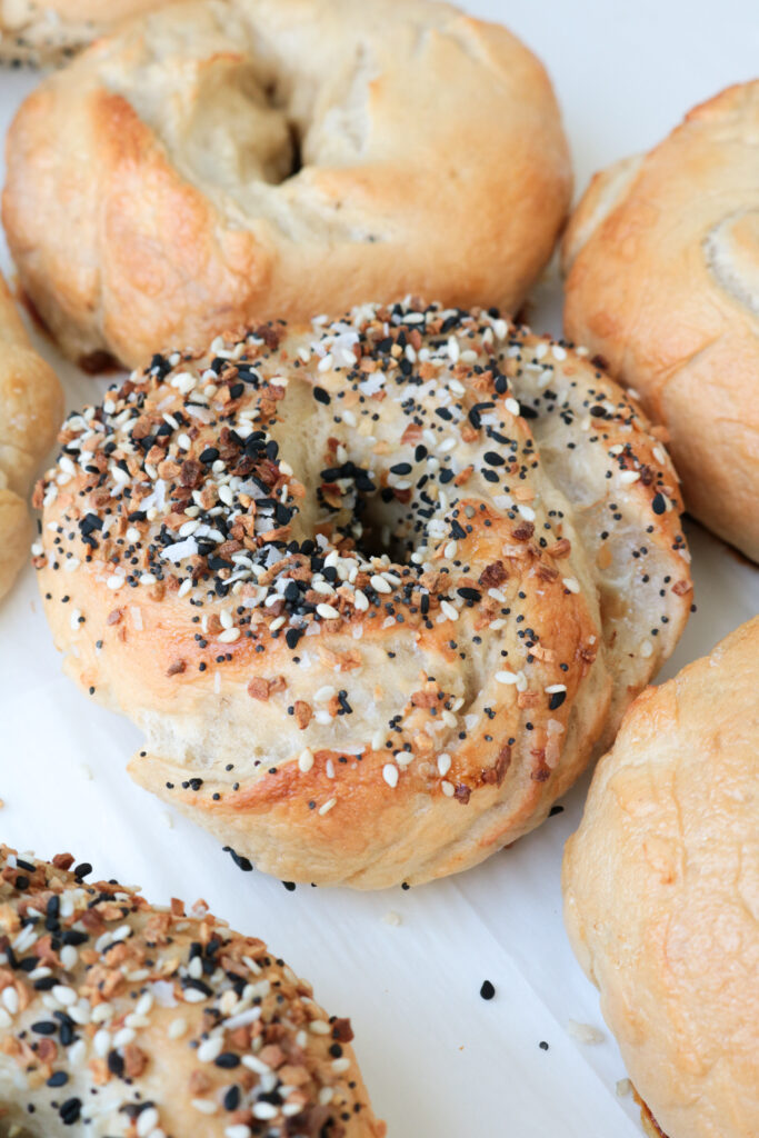 Homemade Bagels - The Batter Thickens